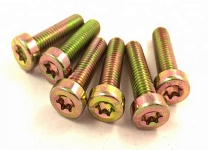 Zinc Plated Hexalobular Socket Head Cap Screws Grade 4.8 8.8 10.9