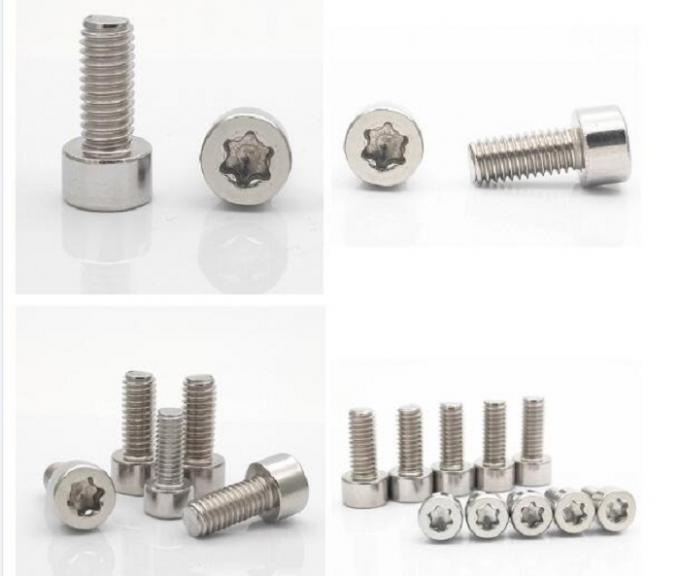 High Strength Socket Head Cap Screw , SS Hexalobular Socket Cheese Head ...