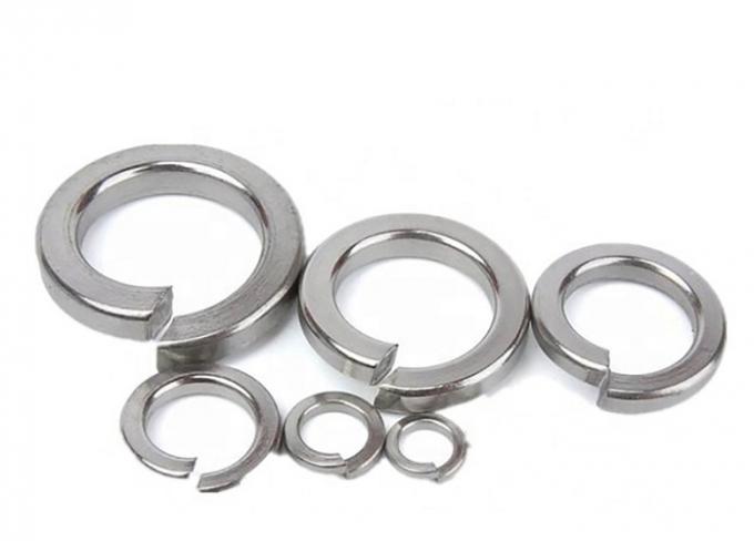 Curved Spring Lock Washer , Single Coil SS Spring Washer JIS B 1251