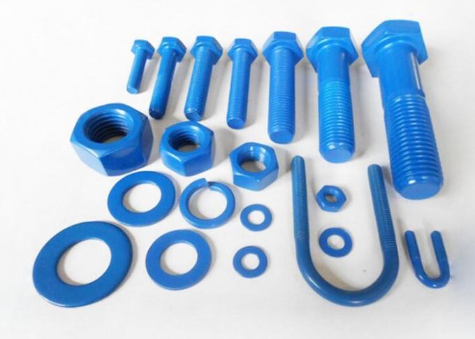 Customized Ptfe Bolts Stud Bolts For Steel Structures High Performance