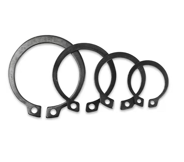 Din 471 Steel External Retaining Rings Flat Circlips Washer For Shafts