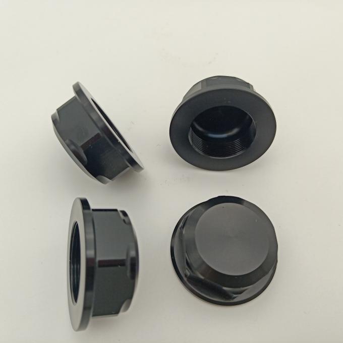 EN AW-7075 Aluminum Customized Front Fork Nut Material For Motorcycle ...