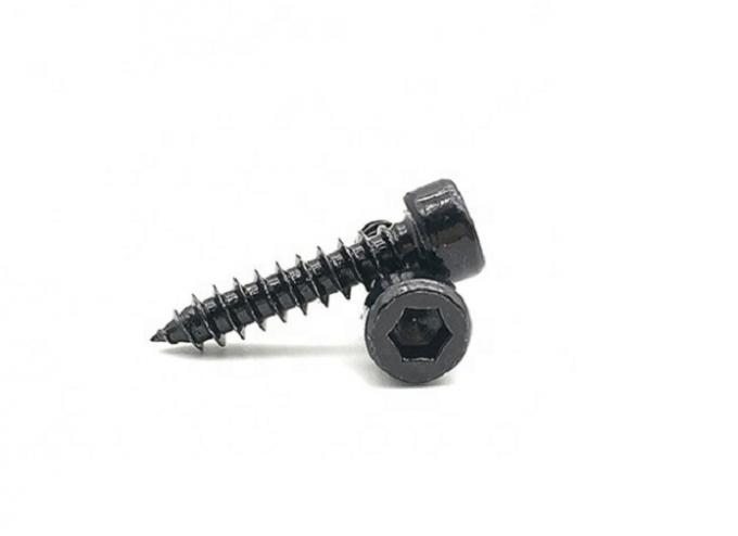 Metal Hex Socket Cheese Head Self Tapping Screws For Drilling Equipment