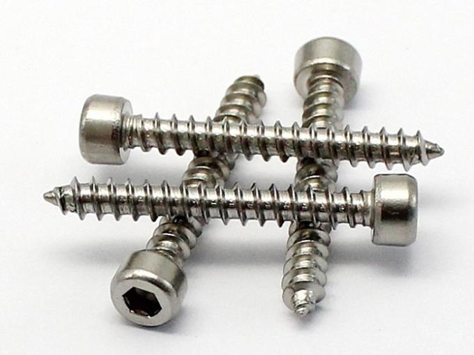 Metal Hex Socket Cheese Head Self Tapping Screws For Drilling Equipment