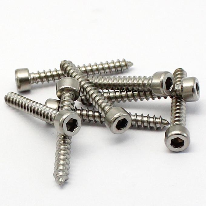 Metal Hex Socket Cheese Head Self Tapping Screws For Drilling Equipment