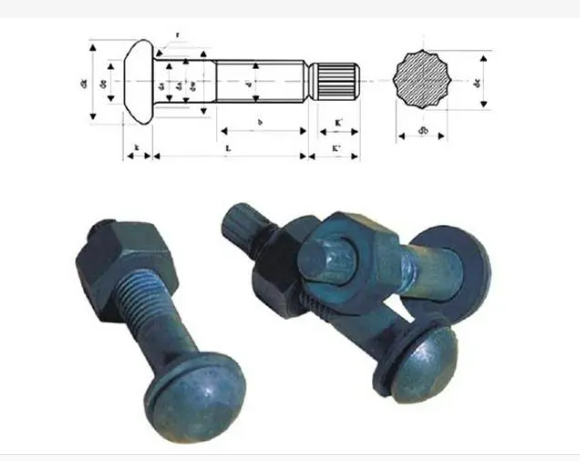 Torshear Type High Strength Bolt Hexagon Nuts And Plain Washer Sets For ...