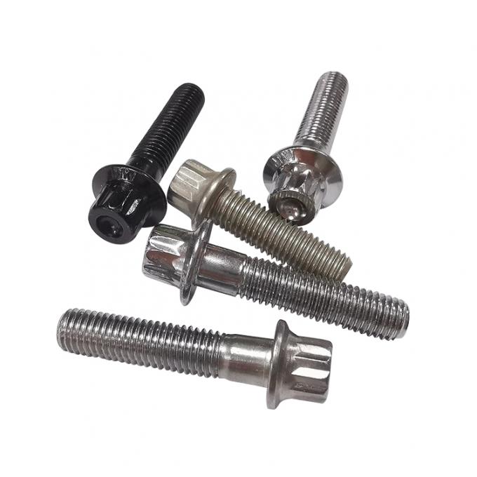 Ferry Cap Head Screws / Ferry Bolts i.e Chrome Flange Head 12-Point Cap ...