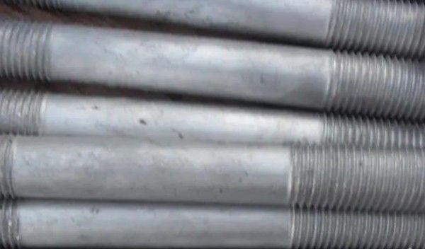 ASME / ANSI B18.31.2 HDG Double Ended Bolt / Hot Dip Galvanized Stud Bolts
