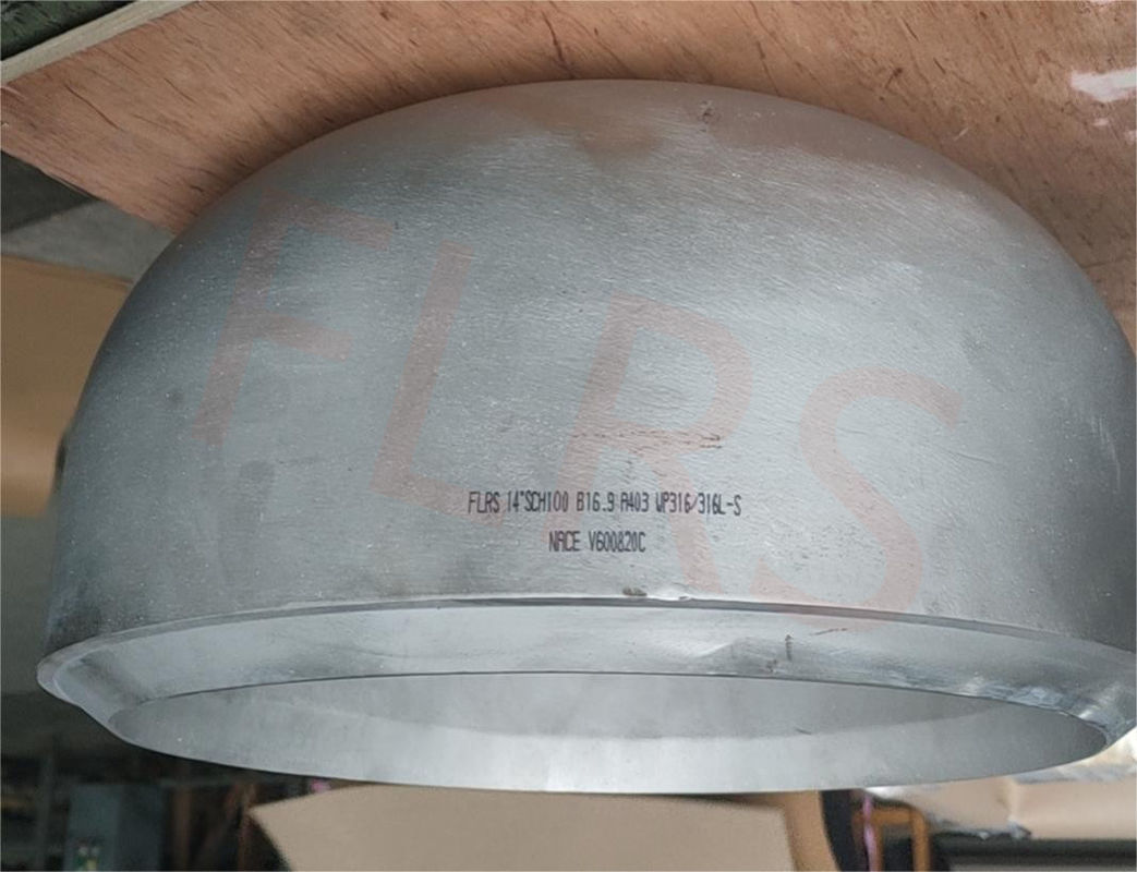 NACE MR0175 Stainless Steel ASTM A403 WP316/316L Butt-weld End Cap And ...