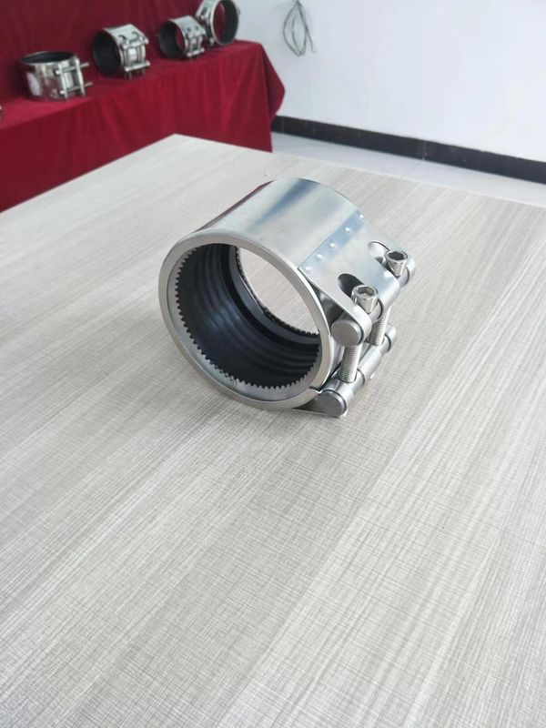 Single Pipe Coupling/Clamp Grip Type Material Stainless Steel SS316+NBR ...