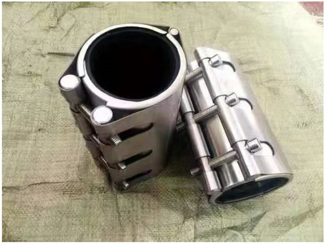Pipeline Repair Single Pipe Clamp with EPDM Liner and Pressure Range of ...