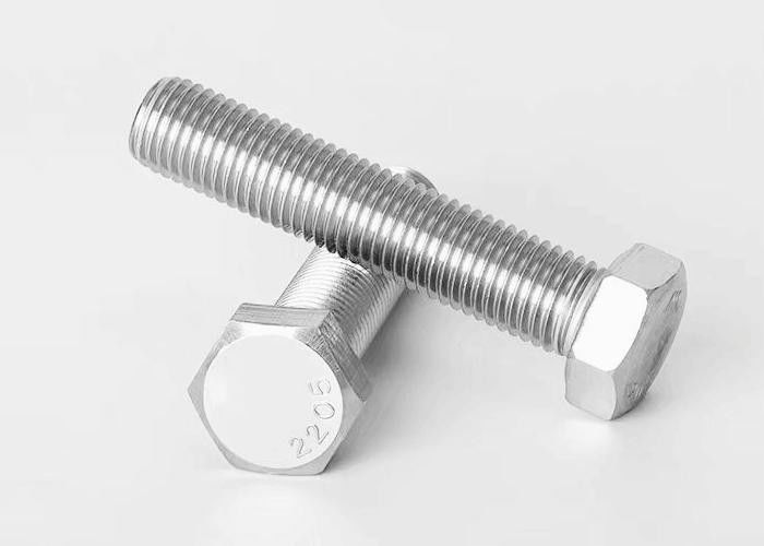 Duplex Stainless Steel 2205 Hexagonal Head Bolts for Marine Chemical ...