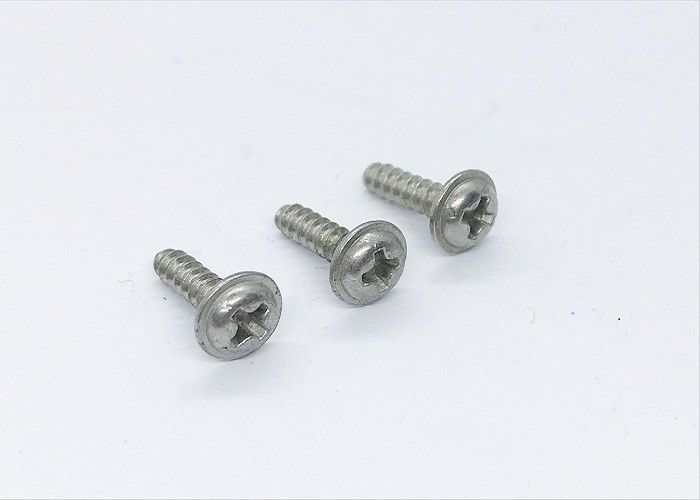 Cross Recessed Pan Head Machine Screw Customized Metal Material Made