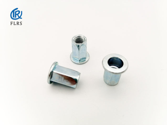 M10 Flat Head Hexagon Rivet Nuts UNC Thread YJT 8003