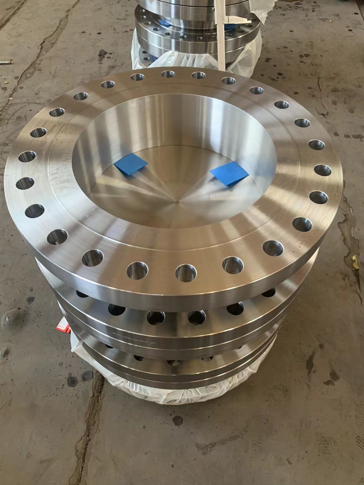 Butt-Welding Connection Forged Steel Flange Raised Face Carbon Steel ...