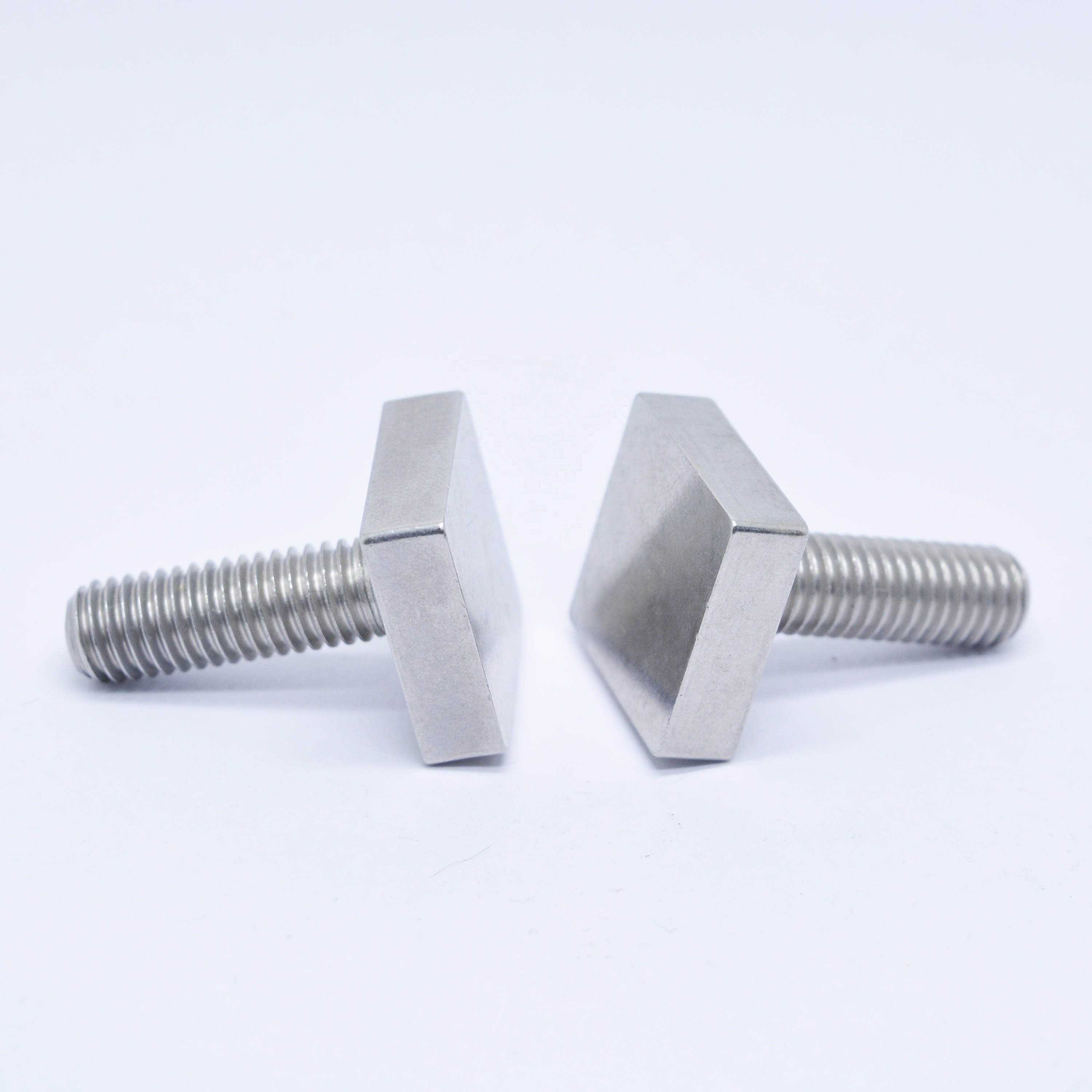 Grade A2 Stainless Steel Square Head Machine Screw without Chamfer for ...
