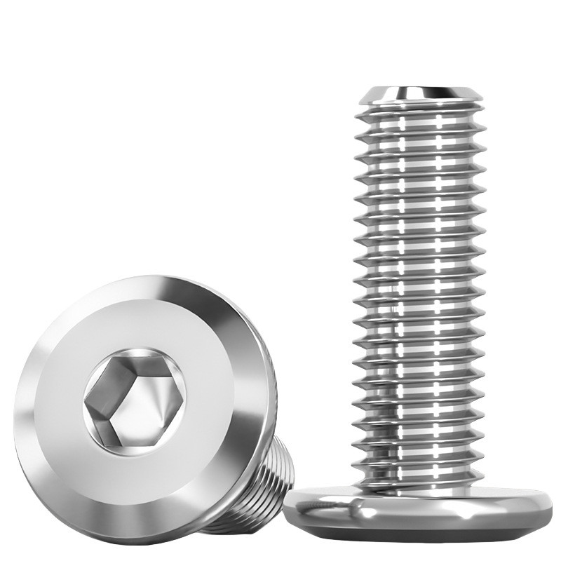 Hexagon Socket Large Flat Round Head Screws